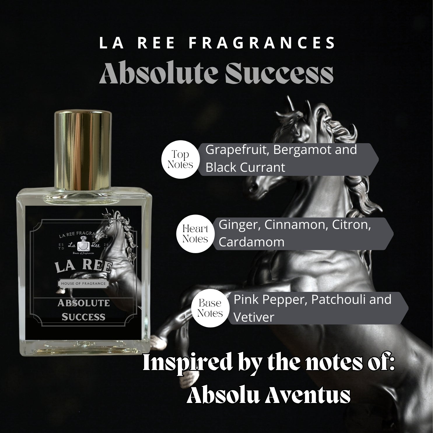 Absolute Success inspired by Absolu Aventus – La Ree Fragrances
