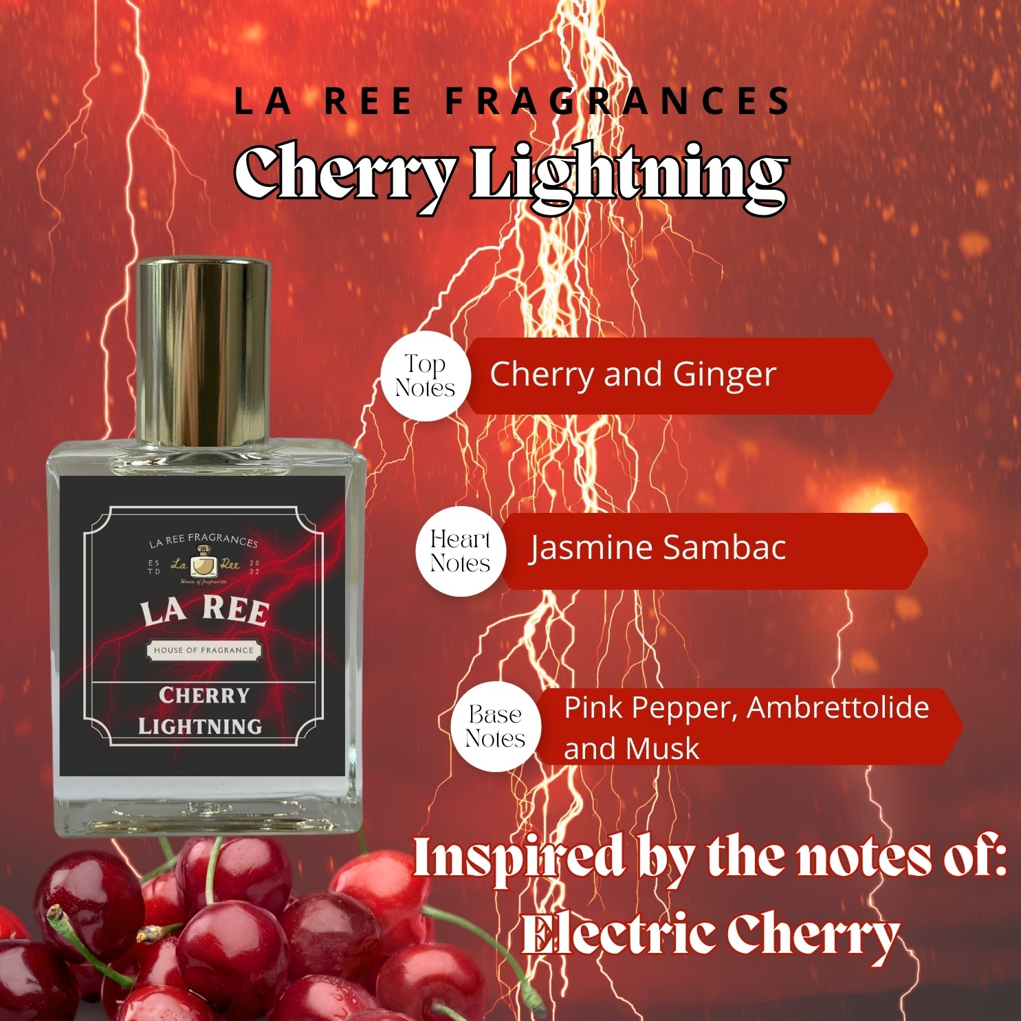 Cherry Lightning Inspired by Electric Cherry – La Ree Fragrances
