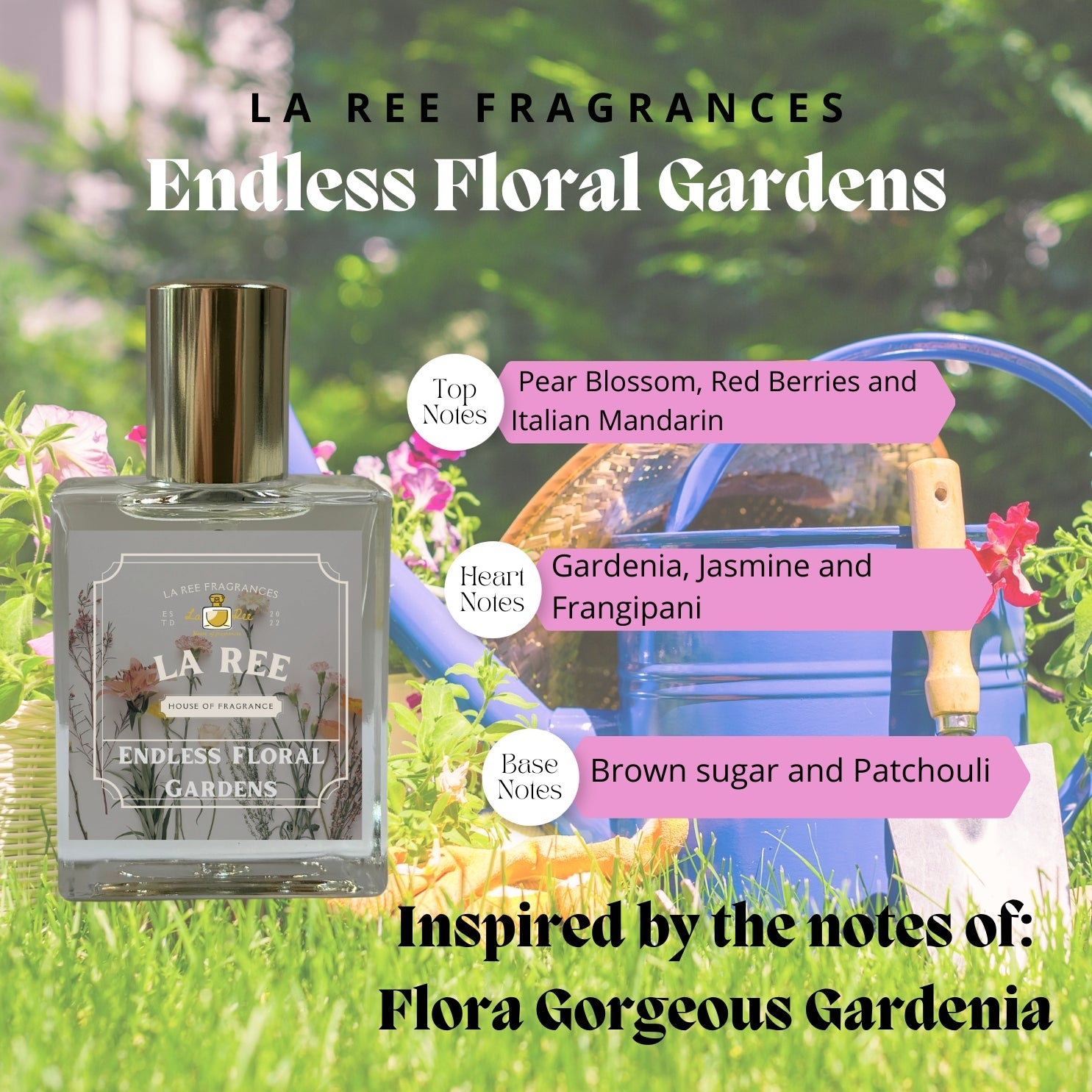 Endless Floral Gardens Inspired by Flora Gorgeous Gardenia – La Ree ...